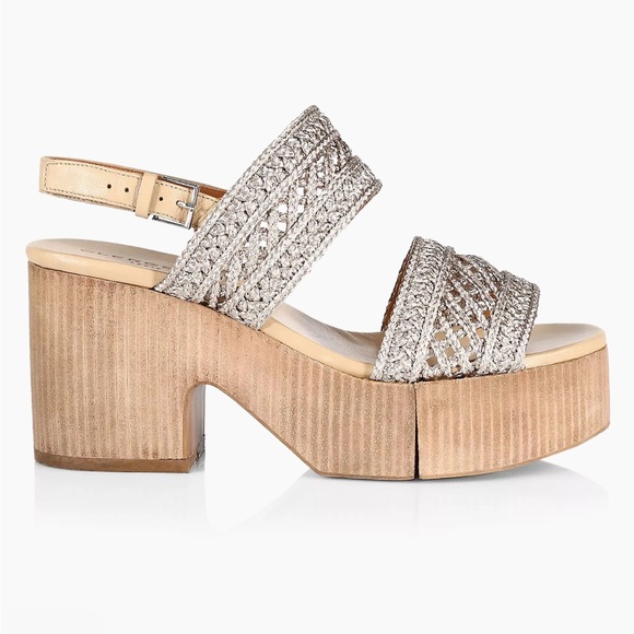 Robert Clergerie | Shoes | Robert Clergerie Cyriella Raffia Platform ...